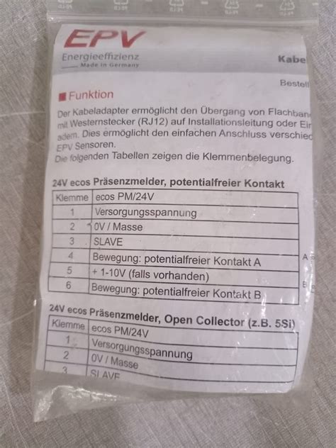 New EPV EPV065AA/New – Open box - Orbit Surplus