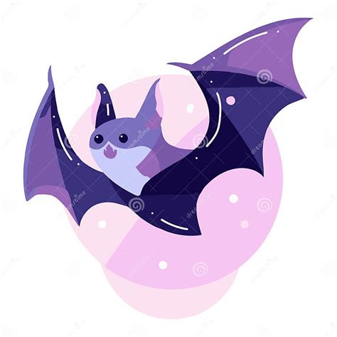 Hand Drawn Cute Bat In Flat Style 向量例证 插画 包括有 飞行 万圣节 281915791