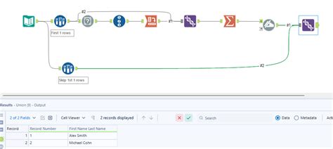 Solved Combining 2 Field Names Into One Alteryx Community