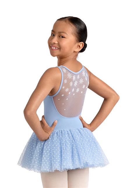 Mirella Mesh Tank Tutu Leotard M50002c