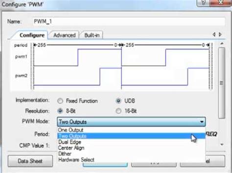 PSOC Creator Configuring A PWM YouTube
