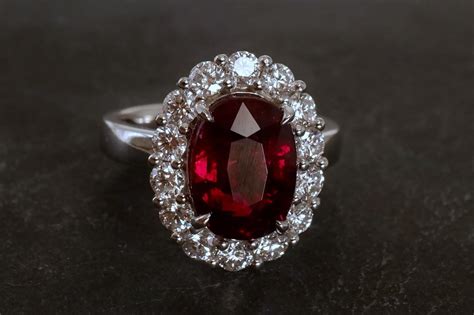Natural 5 Carat Ruby Ring African 18k Gem Gardener