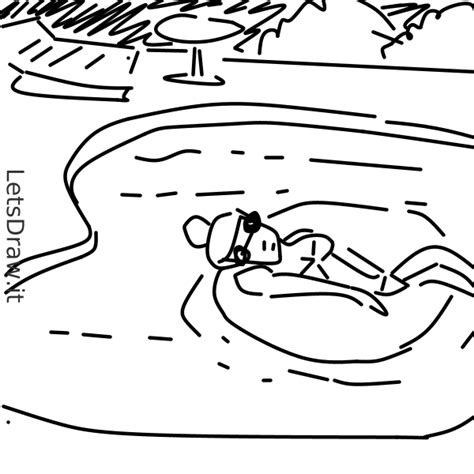 How To Draw Swimming Pool 5hewgake Png Letsdrawit