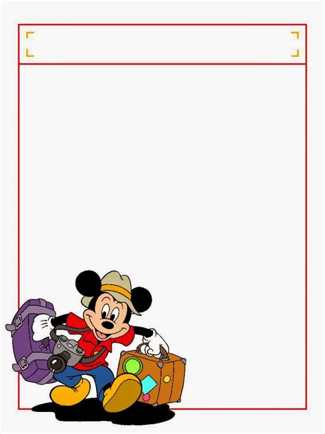 Mickey Free Printable Notebook Oh My Fiesta In English