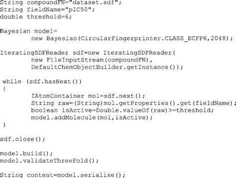 Open Source Bayesian Models Application To Adme Tox And Drug Discovery Datasets Abstract