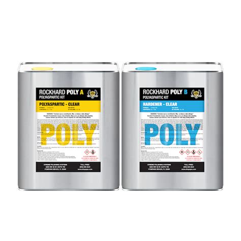 Polyaspartic Floor Coating Rockhard Garage Poly Xps