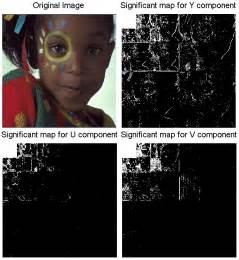 Girl Image And Significant Map Of Quantized Wavelet Coefficients For Download Scientific
