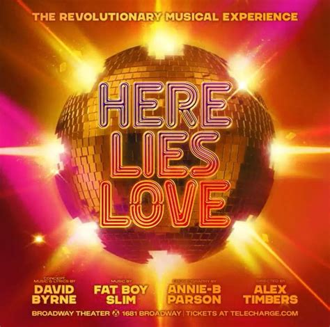Here Lies Love Broadway Musical Ticket Options Its A Dance Party