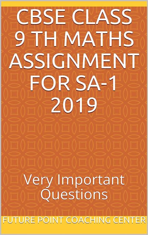 Cbse Class 9 Th Maths Assignment For Sa 1 2019 Very