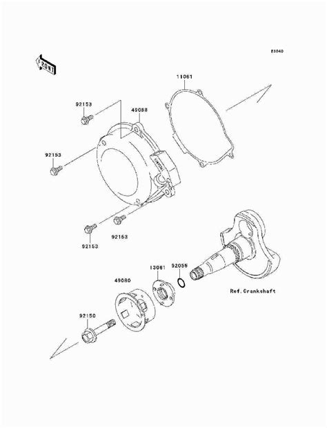 Exploring The 2005 Kawasaki Prairie 360 Parts Diagram