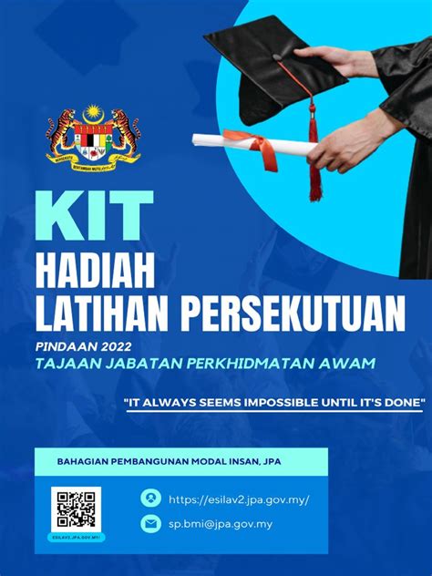 Kit Hadiah Latihan Persekutuan (Pind. 2022) Tajaan Jpa | PDF