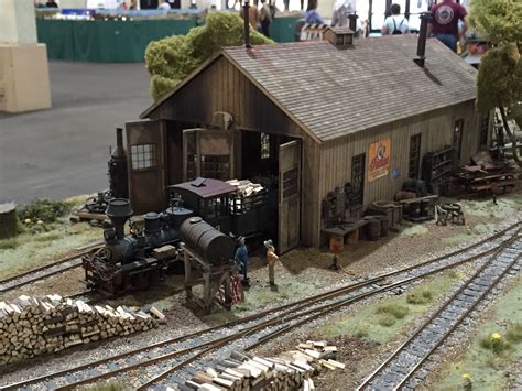 Pudding River Lumber Company Engine House On30 Modular Layout By Kevin Spady Model Railway