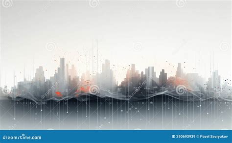 Technology Wireframe Visualization Composition Stock Illustration Illustration Of Composition