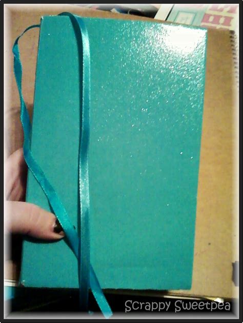 Scrappy Sweetpea Another Homemade Notebook