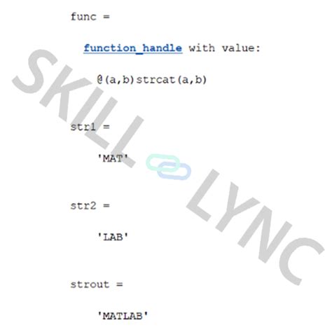 Understanding Anonymous Functions In Matlab Skill Lync Blogs