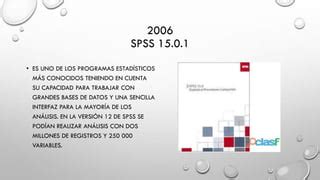 EvoluciÓn HistÓrica Del Software Spsspdf