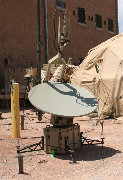 smaller satellite terminal solution being fielded following network integration evaluations