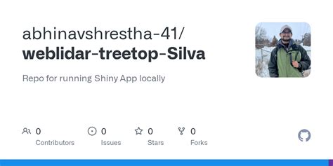 Github Abhinavshrestha 41weblidar Treetop Silva Repo For Running Shiny App Locally