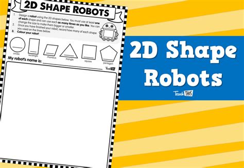 2d shape robots teacher resources and classroom games teach this