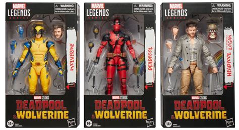 Deadpool And Wolverine Marvel Legends Action Figures With Headpool Toy Blog