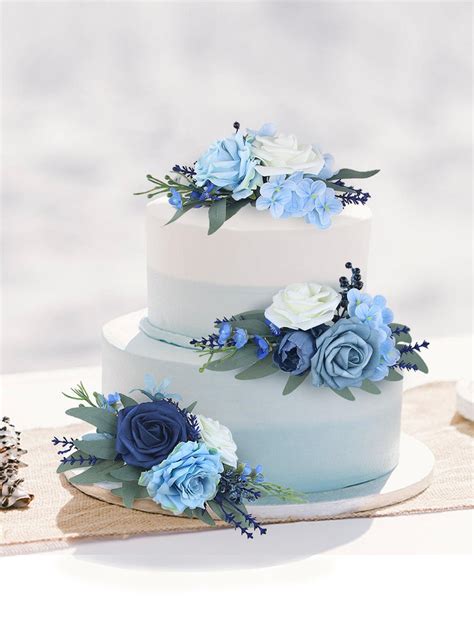 Silk Cake Flowers And Floral Cake Toppers Rinlong Flower