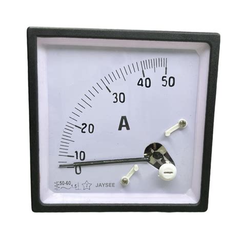 Analog Ammeter 50a Moving Iron Meter