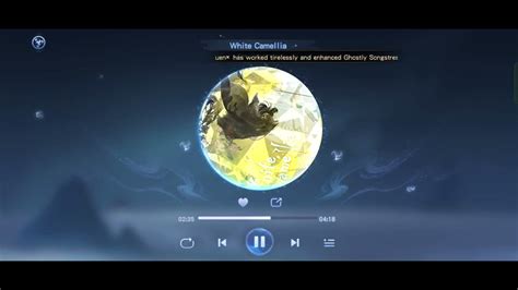 Onmyoji White Camellia Sp Zen Ungaikyo Theme Youtube