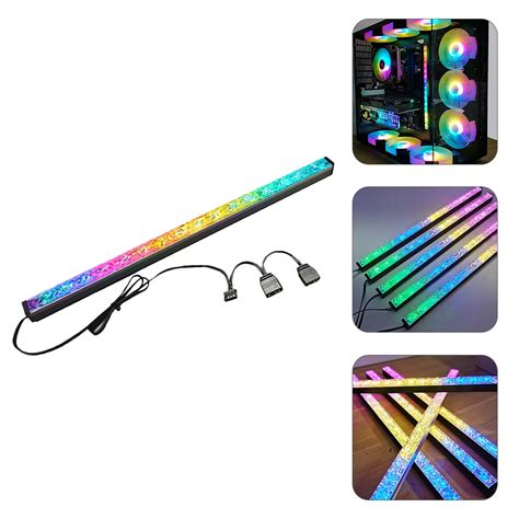 Desktop Chassis Light Bar Pc L Mpada Magn Tica Argb Rgb Led Strip