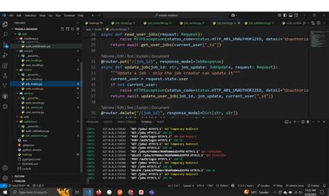 fastapi python backenddevelopment mongodb restapi