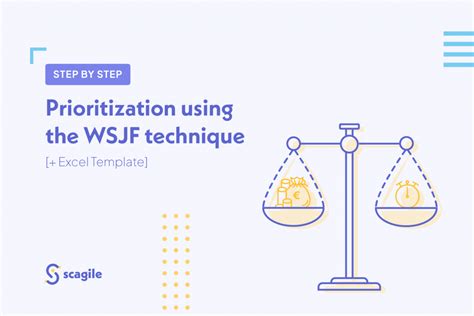 Easy Prioritizing With The Wsjf Calculator Excel Template Scagile Blog