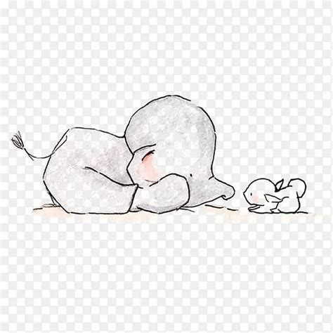 兔子和小象png图片素材下载图片编号qpemnrow 免抠素材网