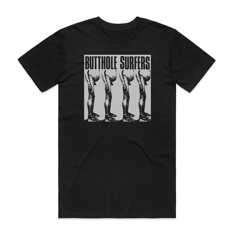 Butthole Surfers Butthole Surfers Ep Live Pcppep Album Cover T Shirt Black