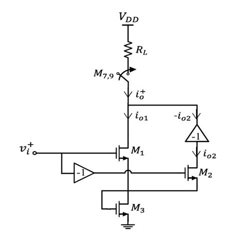 Schematic Of Gilbert Cell Mixer Download Scientific Diagram