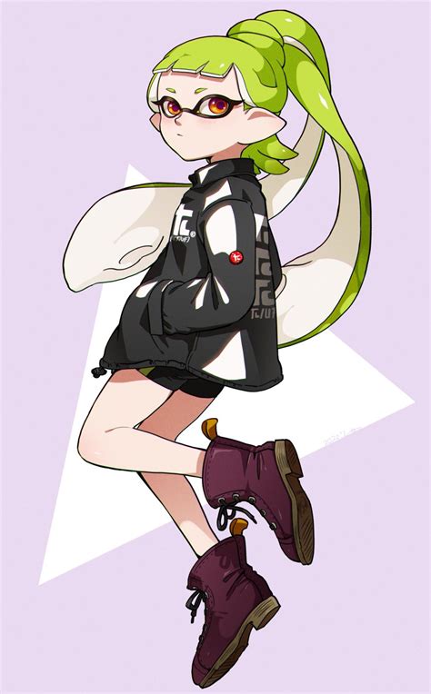 Inkling And Inkling Girl Splatoon Drawn By Yeneny Danbooru