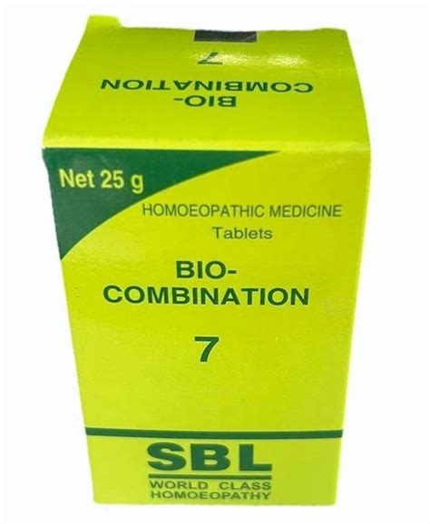 Bio Combination 7 Homeopathic Tablets Prescription At Best Price In
