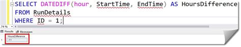 Operand Data Type Datetime2 Is Invalid For Subtract Operator Sql