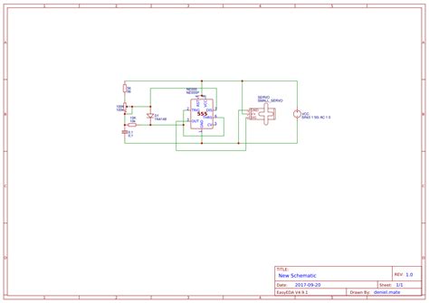 Servo 555 Timer Oshwlab