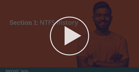 Overview And History Of The NTFS File System The NTFS File System Coursera