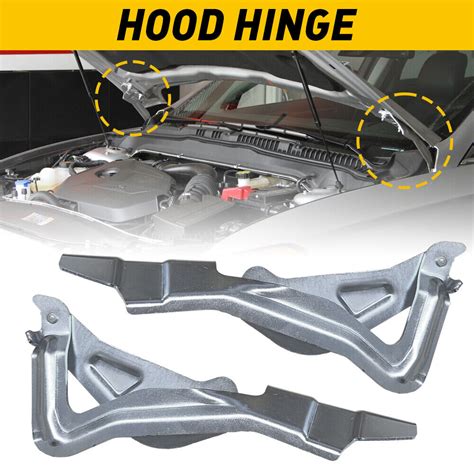 Hood Hinges Driver And Passenger Side For 2013 2020 Ford Fusion Left
