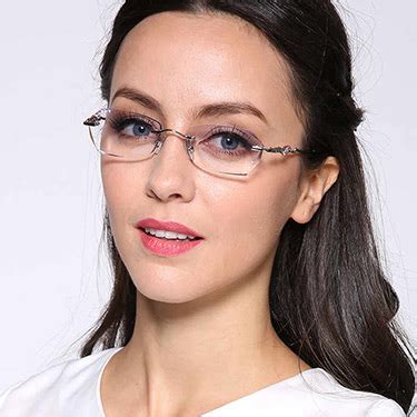 Womens Rimless Eyeglasses Shop Top 25 Rimless Glasses On Sale