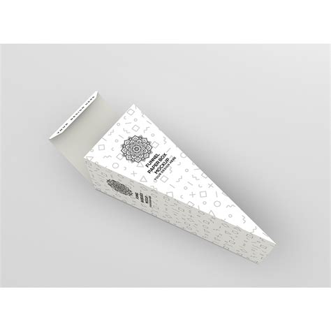 Funnel Paper Box Packaging Mockup Masterbundles