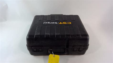 Cst Berger Laser Tools Property Room