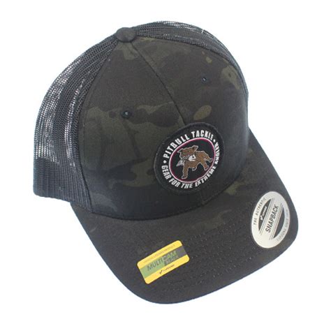 Multicam Black Trucker Snapback Hat