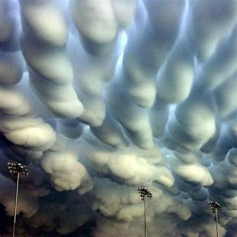 History Daily Mammatus Clouds Clouds Beautiful Nature