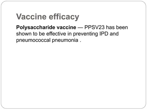 Pneumococcal Vaccine Pptx Lung And Respiratory Health Diseases And Conditions