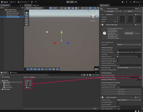 Get Started With Netcode For Gameobjects Unity Learn