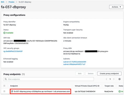 Vpc内のlambdaからrds Proxy経由でrdsに接続する Awstut