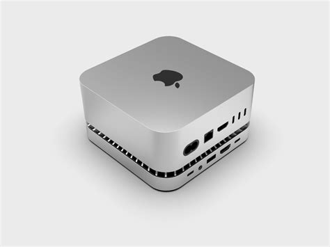 Mac Mini M4 Dock Offers A Stylish Way To Expand Your Ports And Storage Yanko Design