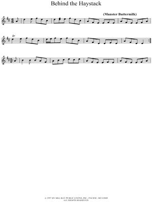 Behind The Haystack Sheet Music 1 Arrangement Available Instantly
