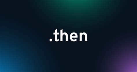 Building A Node Js Module With Promises